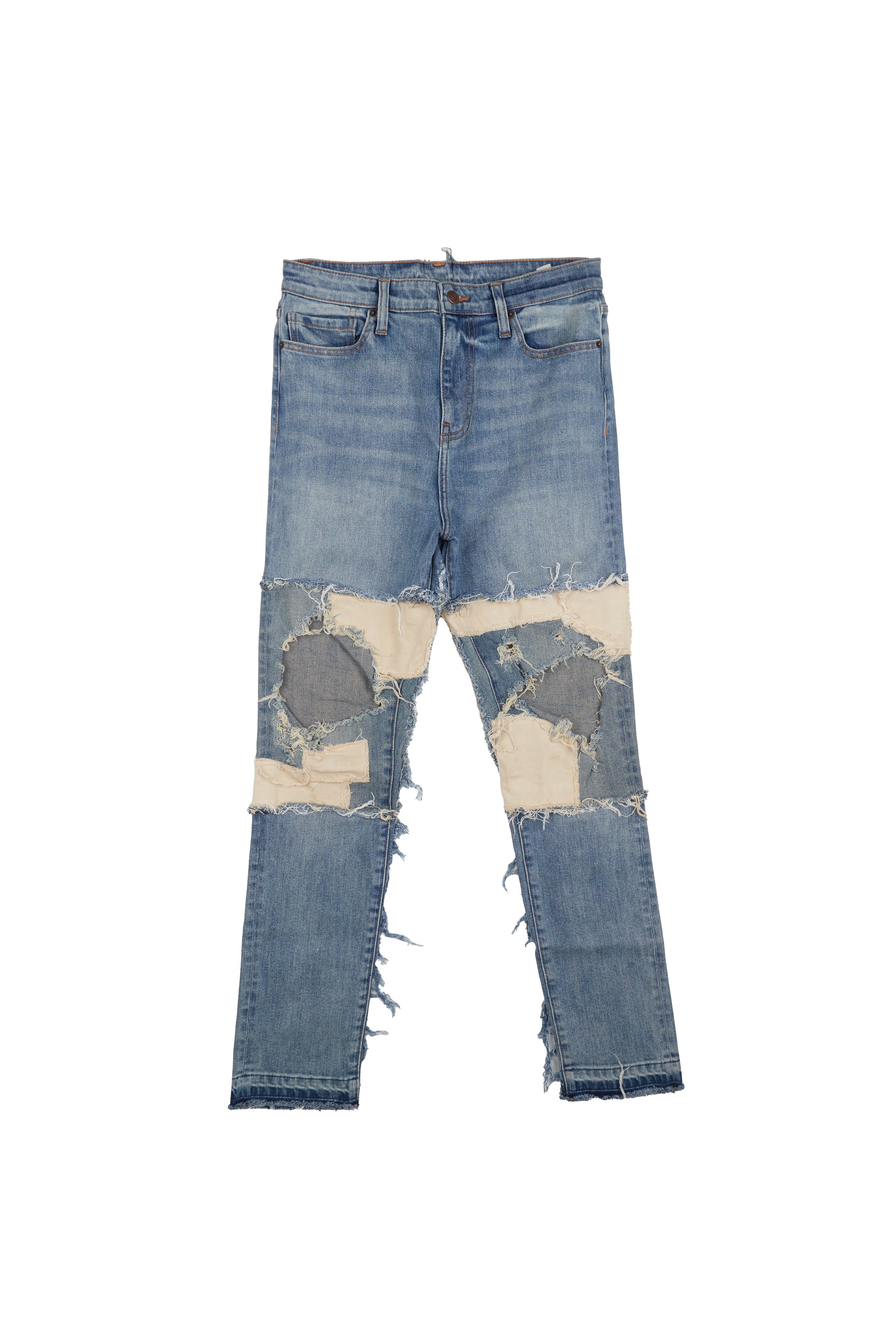 KNEE PANEL DENIM BLUE – V Kristopher